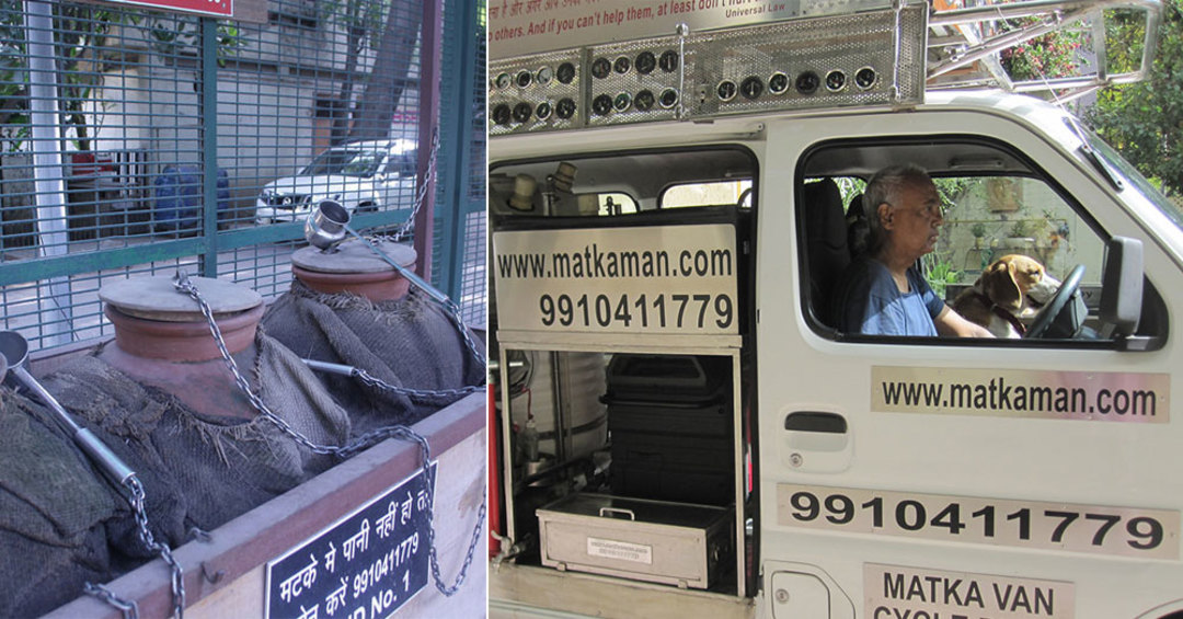 Matka-Man Provides Clean Water To Delhi’s Poor | So Delhi