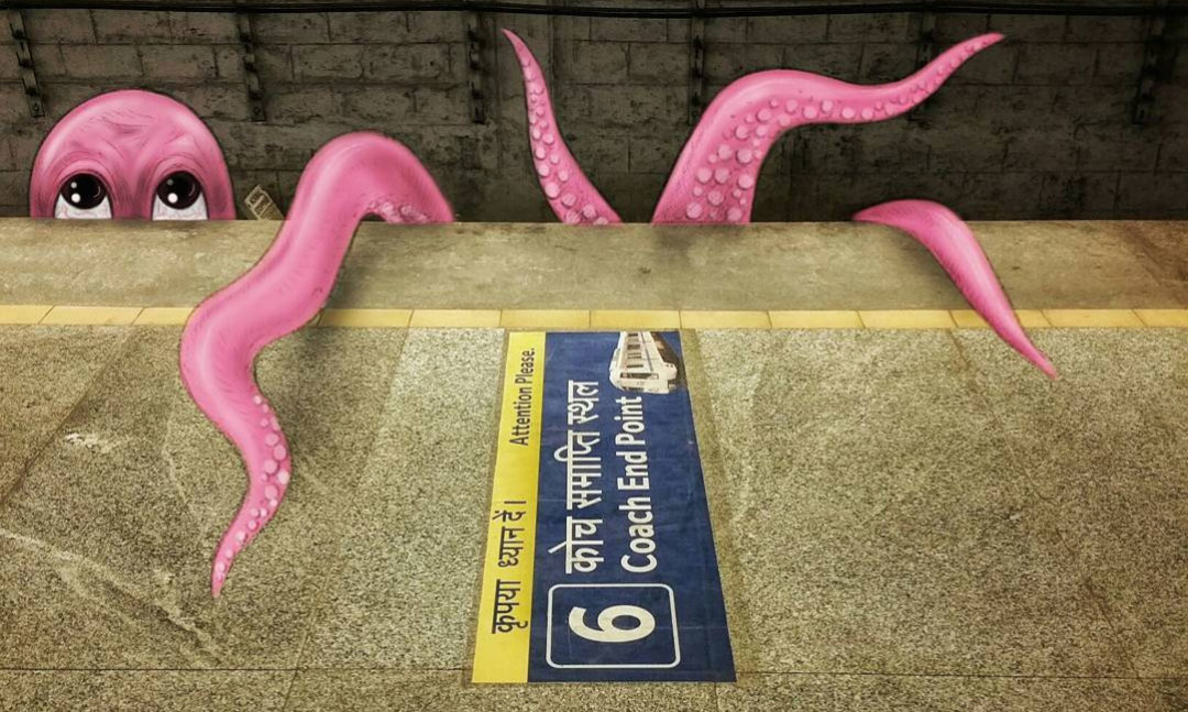 Check Out The Amazing Instagram Artist, Metro Doodle | So Delhi