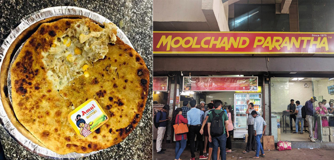 Hog On Cheese Overloaded Parathas @ Moolchand | So Delhi