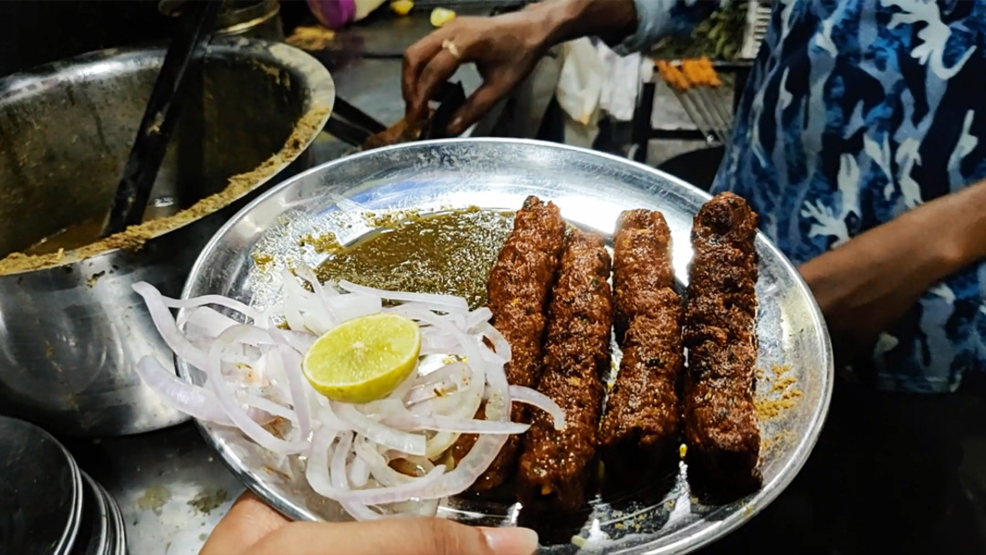 Mutton Seekh Kebabs At Ghalib Corner, Nizamuddin | So Delhi