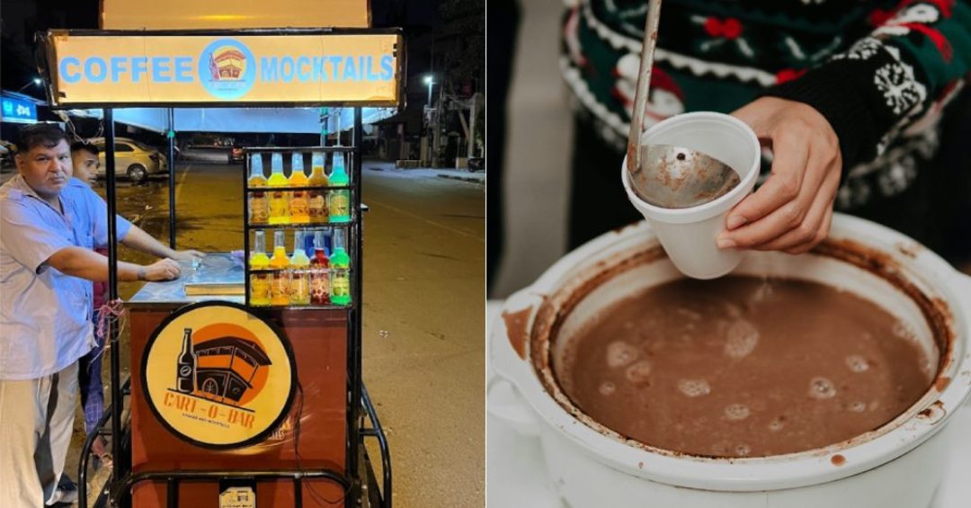 Get Hot Chocolate For Just ₹100 At Cart-O-Bar, East Delhi | So Delhi