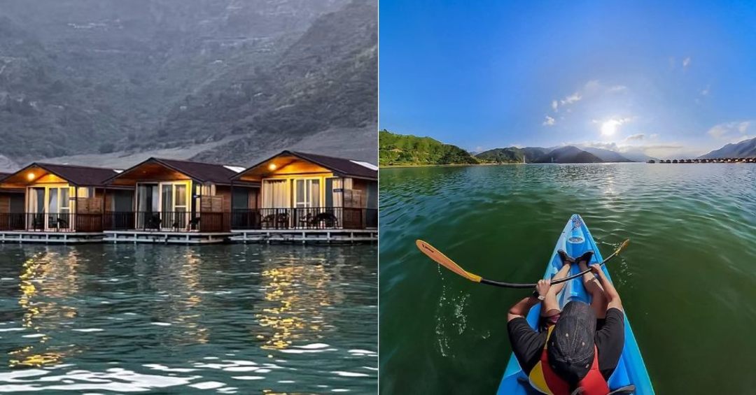 Le Roi Hotel Floating Huts On Tehri Lake, Uttarakhand | So Delhi
