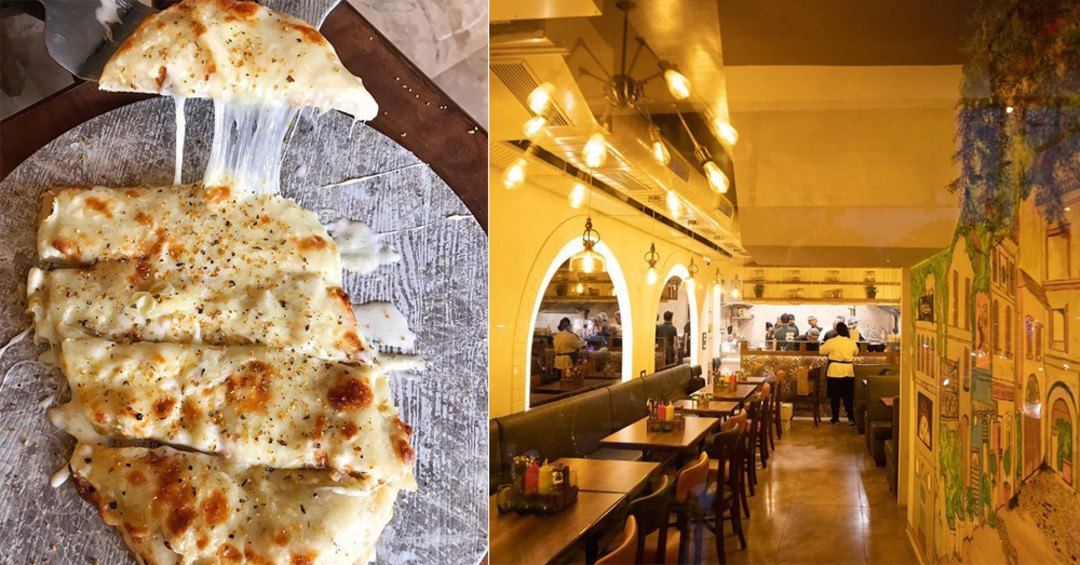 Paparizza Serves A 15-Inch Cheese Burst Garlic Bread | So Delhi