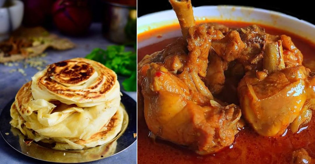 Flaky Parotta Recipe Online To Go With Chicken Curry | So City