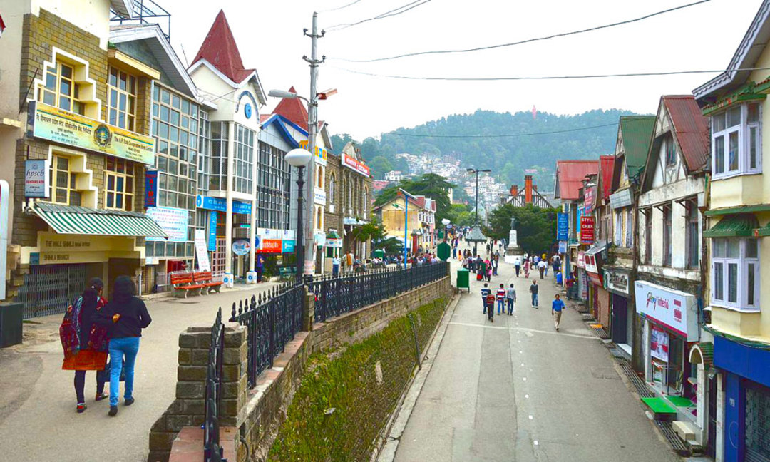 Scandal Point At Mall Road In Shimla - A Look | So Shimla