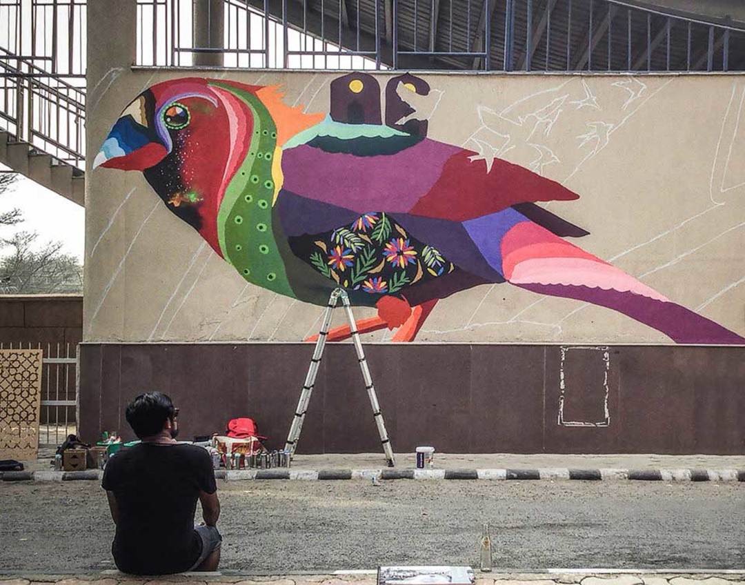 Arjan Garh Metro Station Gets A Complete Makeover! | So Delhi