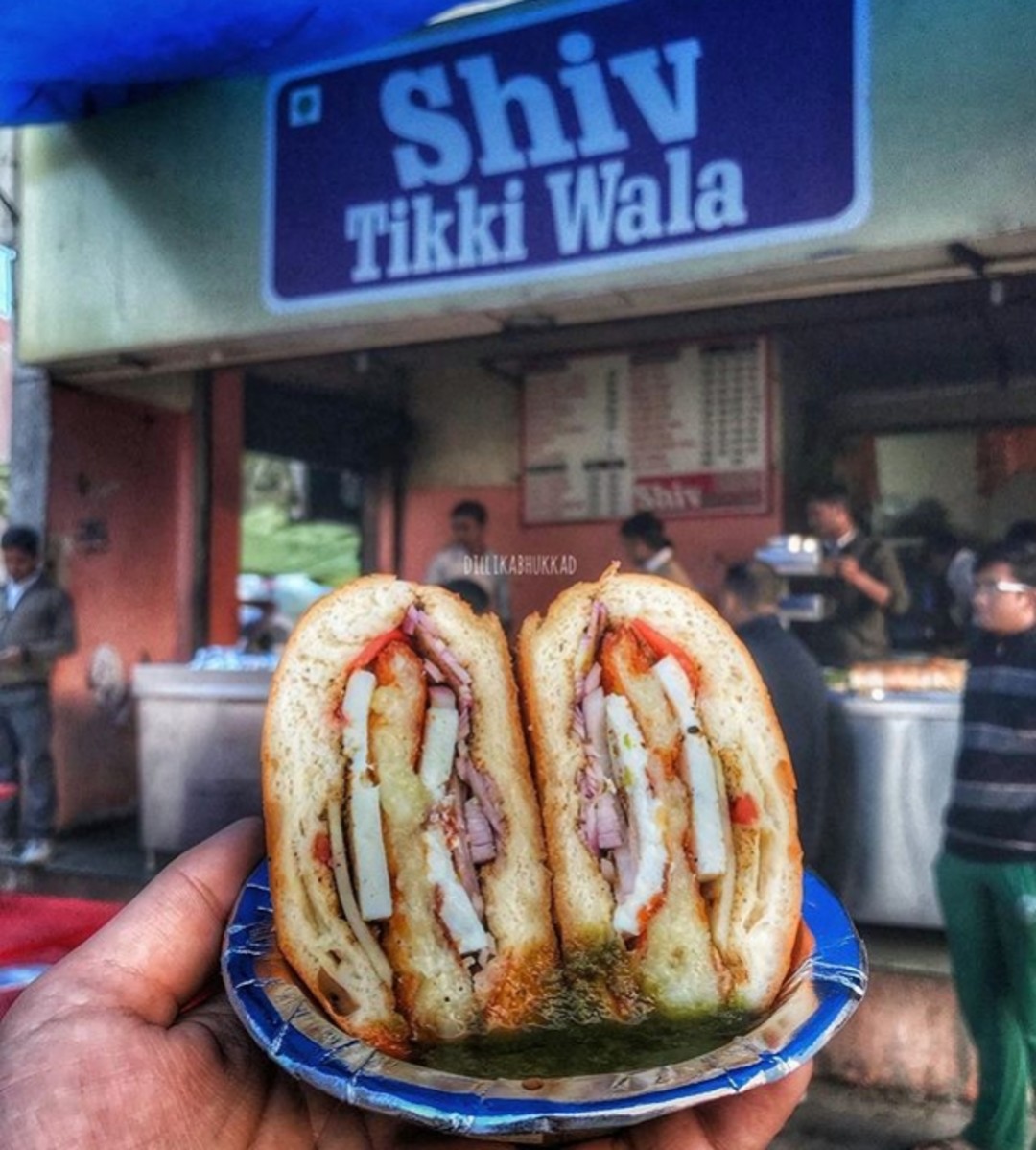 Bun Tikki For Rs 50 @ Shiv Tikki Wala | So Delhi
