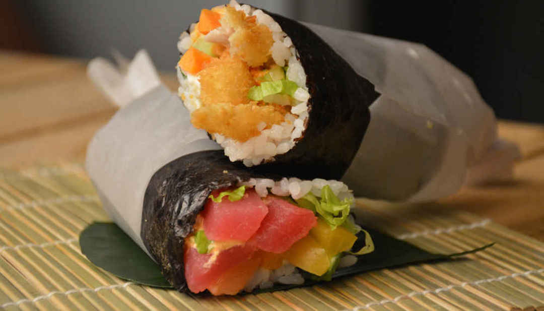 Order up Yummy Sushi Burritos From Sumo Sushi | So Delhi