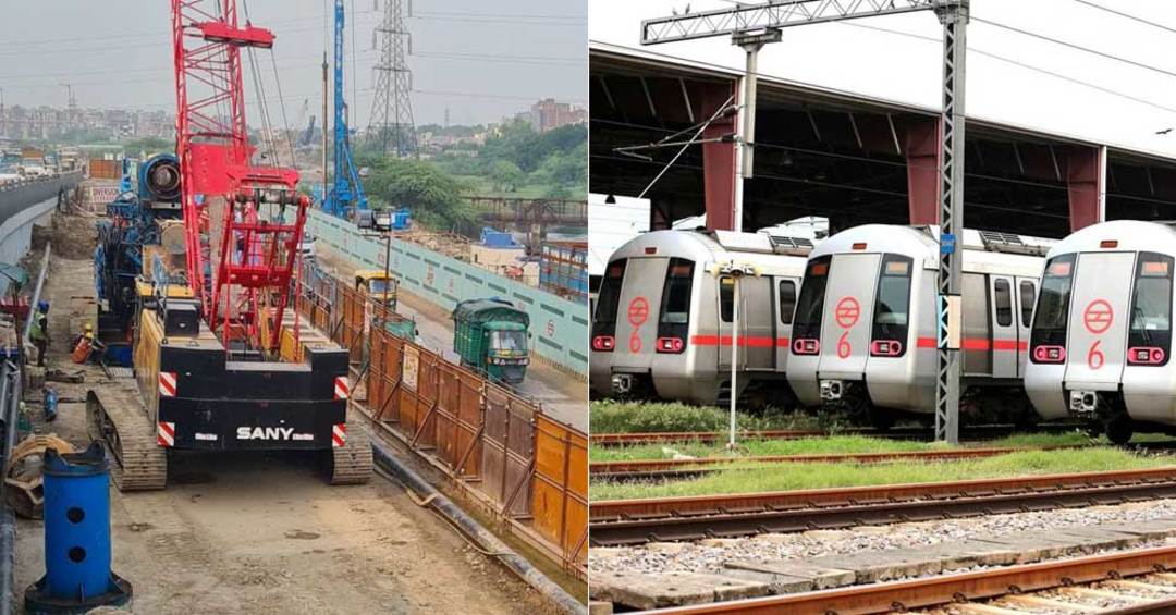 New Integrated Flyover Cum Metro Viaduct In Delhi | So Delhi