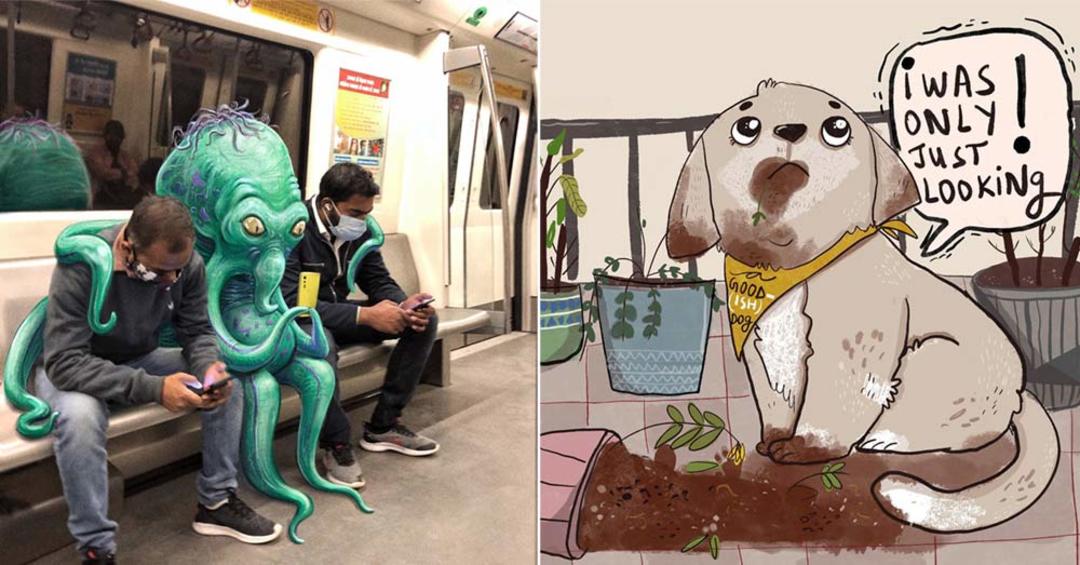 7 Best Doodle Artists On Instagram In India | So Delhi