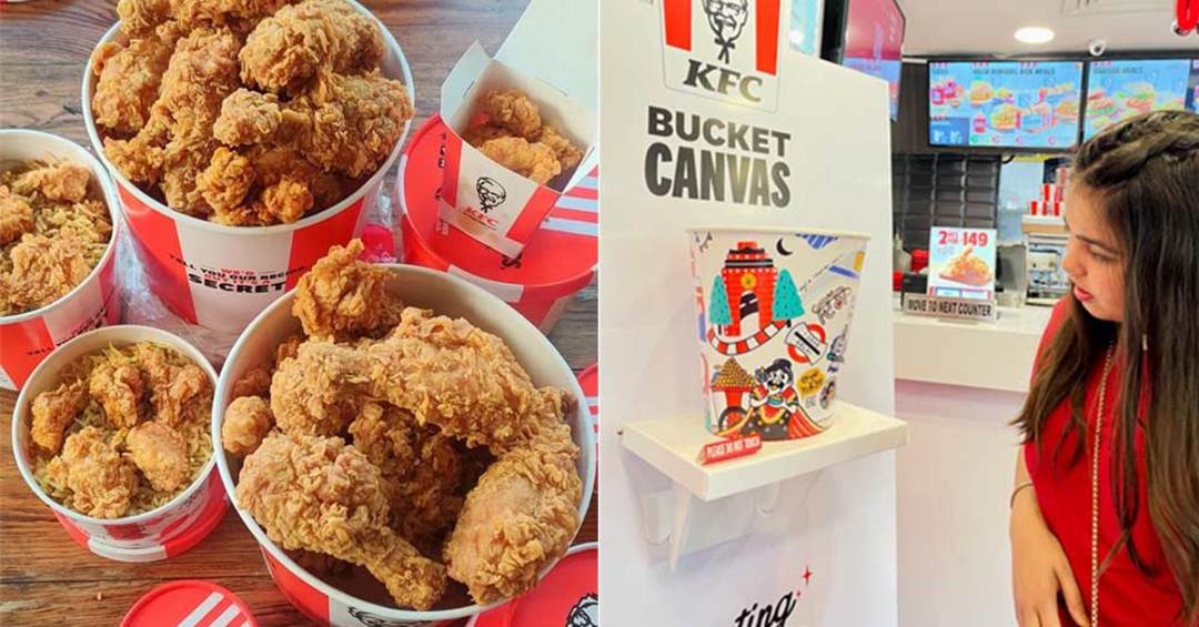 KFC India For Bucket Canvas Campaign, 2022 | So Delhi