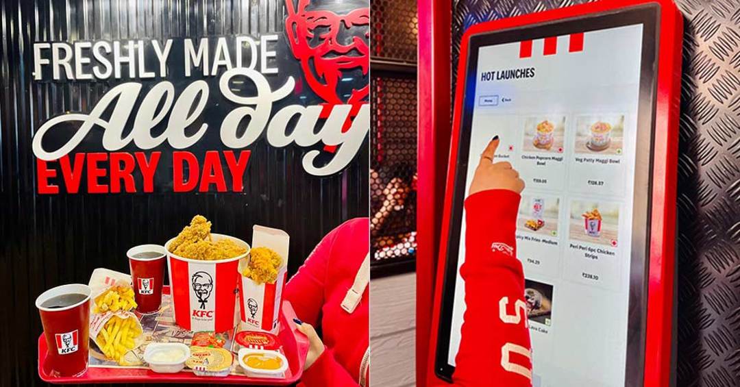 Newly Refurbished KFC Restaurant in CP, Delhi | So Delhi