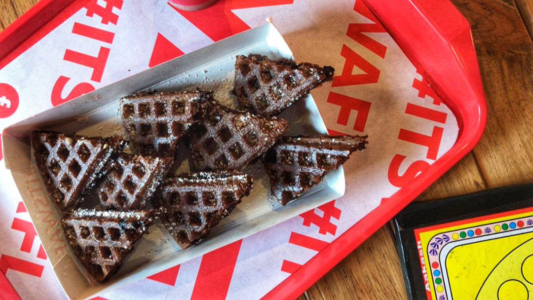 Grilled Chocolate WAFL Toast @ WAFL | So Delhi