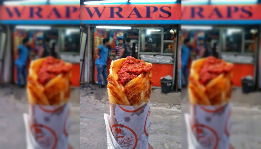 Try The Butter Chicken Roll @ Wrapss | So Delhi