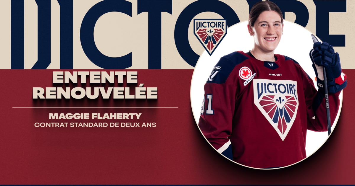 Victoire re-signs Maggie Flaherty to two-year contract | Smirfitts Speech