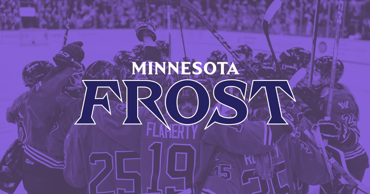 Minnesota Frost | Home | PWHL - Professional Women's Hockey League Minnesota Frost | Home | PWHL - Professional Women's Hockey League