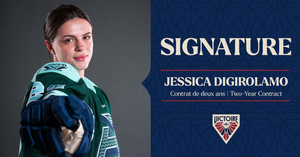 MONTRÉAL ADDS JESSICA DIGIROLAMO TO BLUE LINE | PWHL - Professional ...