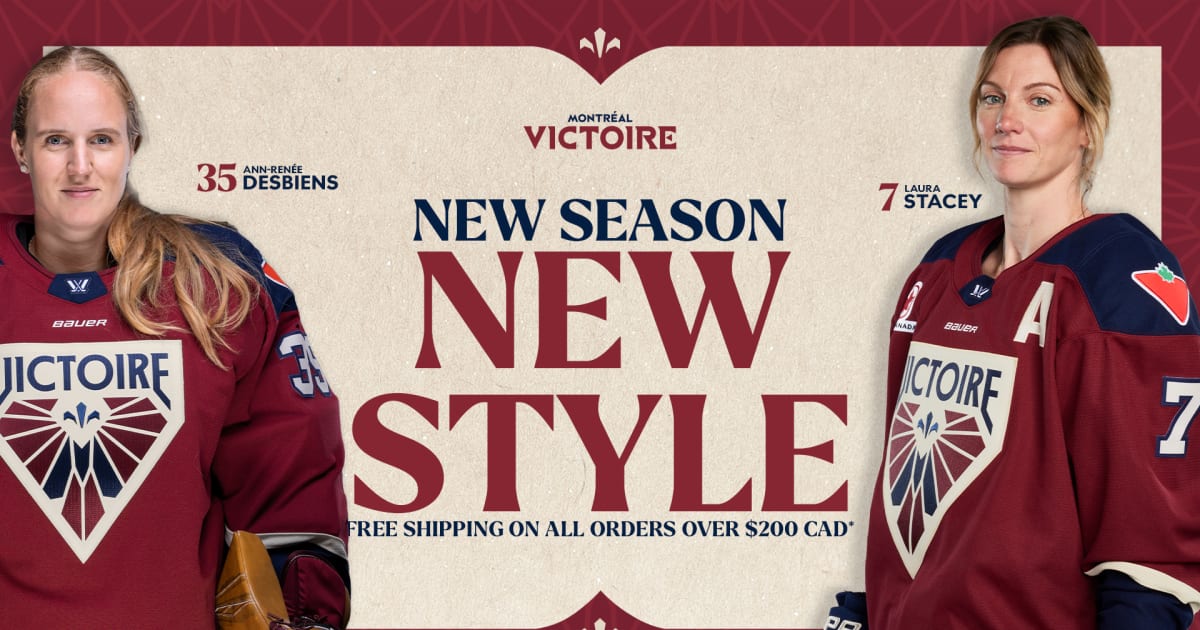 MONTRÉAL VICTOIRE AND PWHL UNVEIL NEW UNIFORMS, IN PARTNERSHIP WITH ...