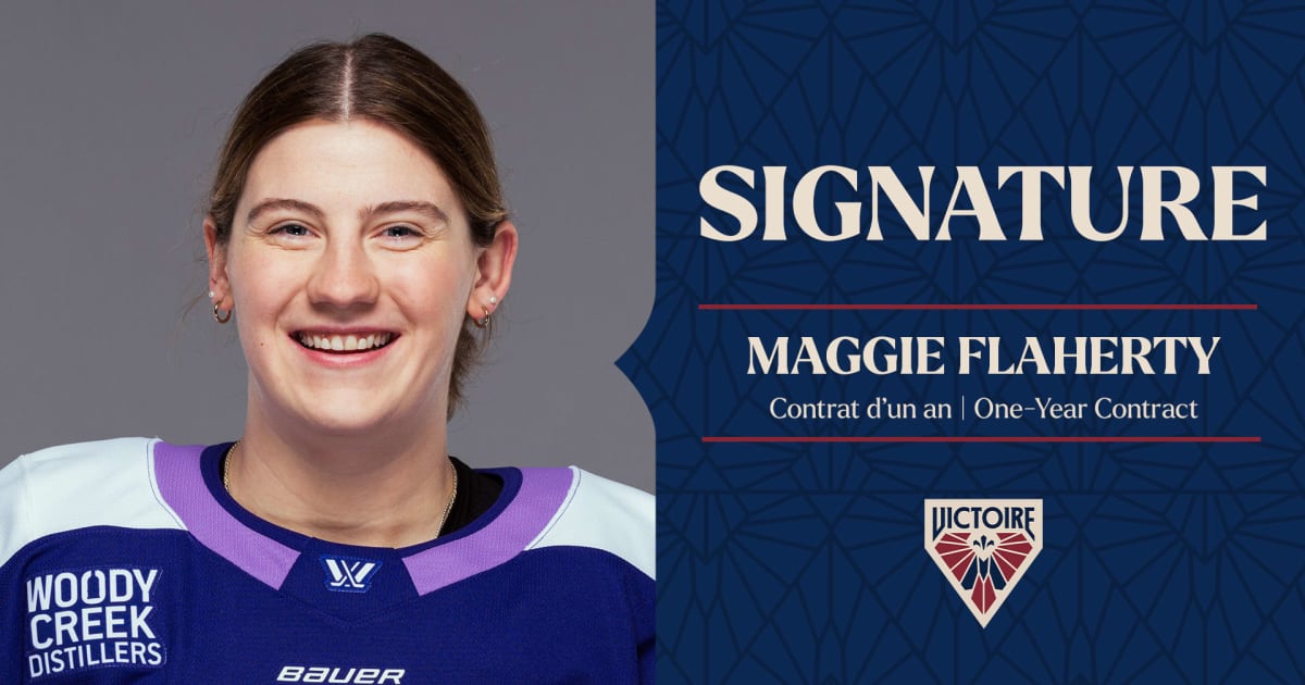 MONTRÉAL AJOUTE LA DOUBLE CHAMPIONNE DE LA COUPE WALTER MAGGIE FLAHERTY ...