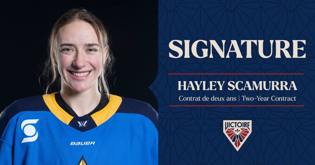 MONTRÉAL SIGNS FORWARD HAYLEY SCAMURRA | PWHL - Professional Women's ...