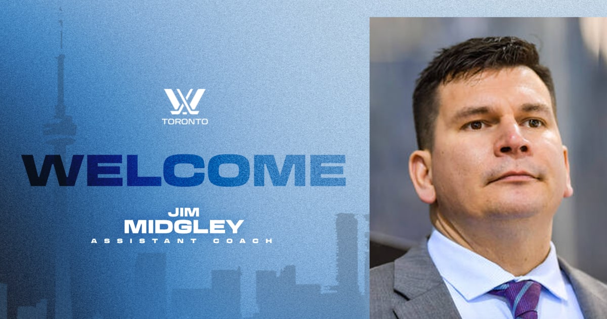 PWHL Toronto Names Jim Midgley to Assistant Coaching Staff | PWHL ...