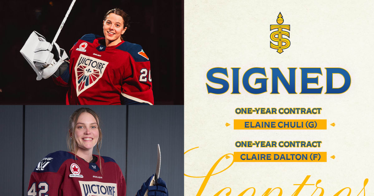 ELAINE CHULI ET CLAIRE DALTON SE JOIGNENT AUX SCEPTRES DE TORONTO POUR ...
