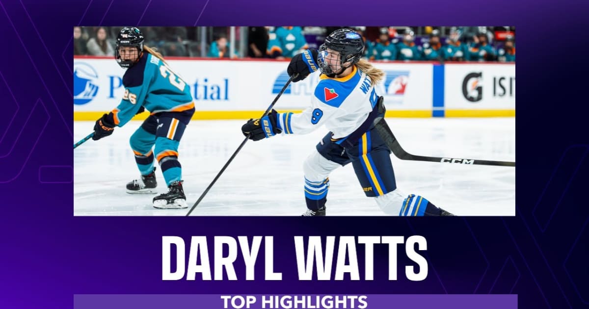 Daryl Watts Highlights | Spotlighting the PWHL in Italy 2026 | PWHL ...