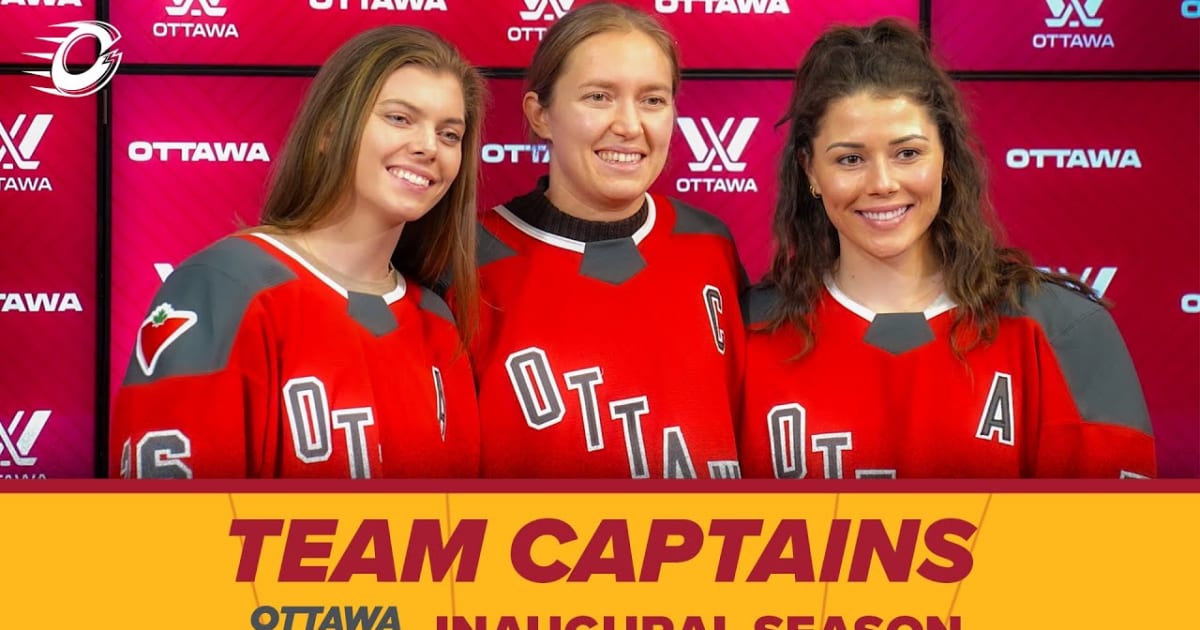 Ottawa Charge Announces Captains for Inaugural Season | PWHL ...