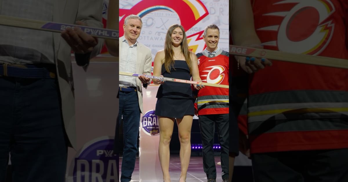 Ottawa Crowd Gives Newest Charge Player a Standing Ovation on Draft ...