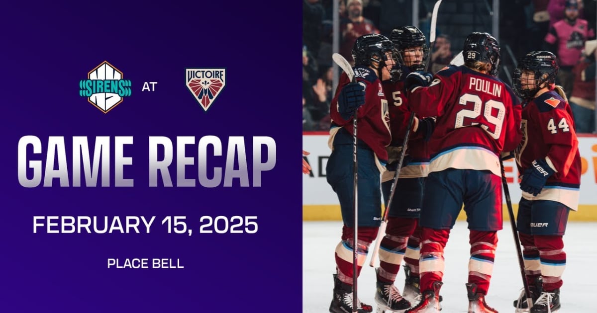RECAP: New York at Montréal on Feb. 15, 2025 | PWHL - Professional ...