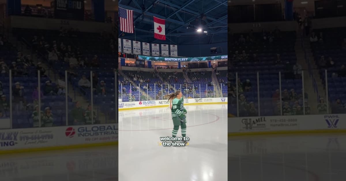 Welcome to the Show 🤩 | PWHL - Professional Women's Hockey League
