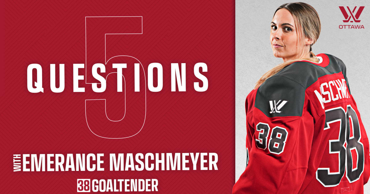 5 Questions With: Emerance Maschmeyer | PWHL - Professional Women's ...