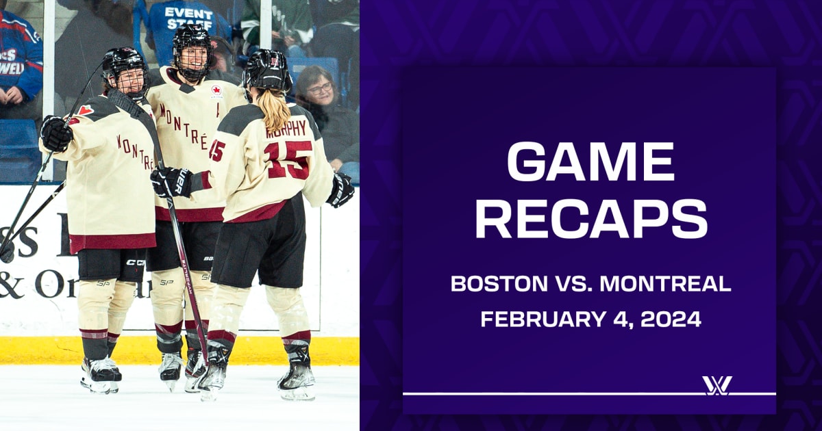 Game Recap: Stacey Scores Overtime Winner, Montréal Tops Boston 2-1 ...