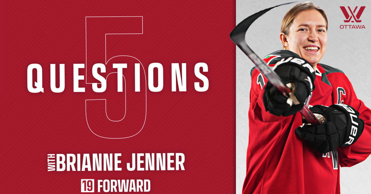 5 Questions With: Brianne Jenner | PWHL - Professional Women's Hockey ...