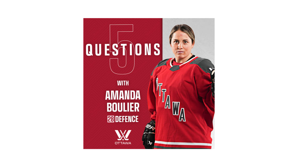 5 Questions With: Amanda Boulier | PWHL - Professional Women's Hockey ...