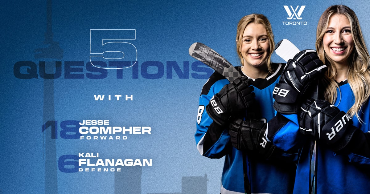 5 Questions With: Jesse Compher And Kali Flanagan | PWHL - Professional ...