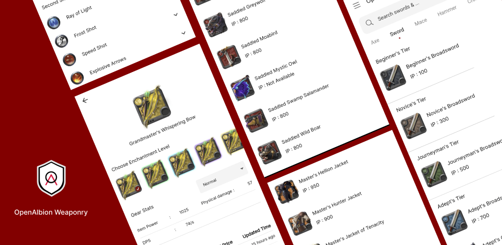 GitHub - OpenAlbion/weaponry-android: OpenAlbion's Weaponry Project