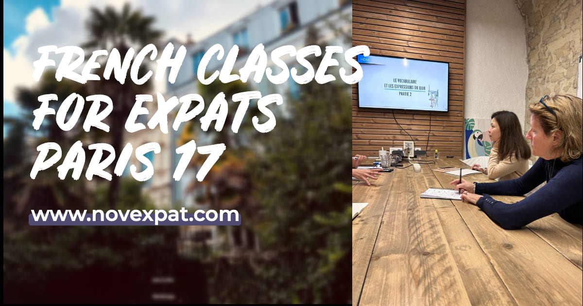 French Lessons in Paris 17 for Expats – Novexpat