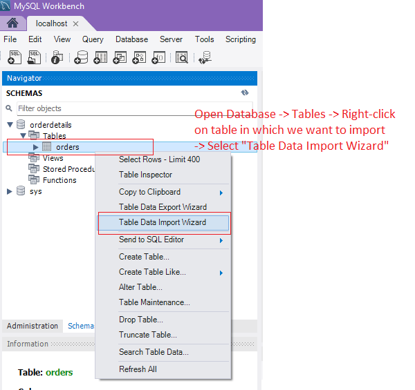 Import Csv File To Mysql Query Or Using Workbench Qa With Experts