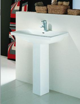 Barclay 3-261WH Mistral 510 Pedestal Lavatory