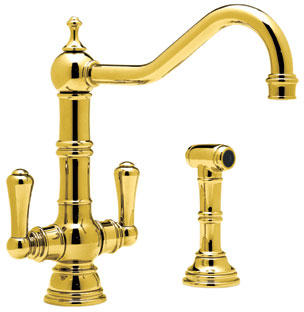 Rohl U.4766 Perrin & Rowe Single Hole Mixer With Lever Handles