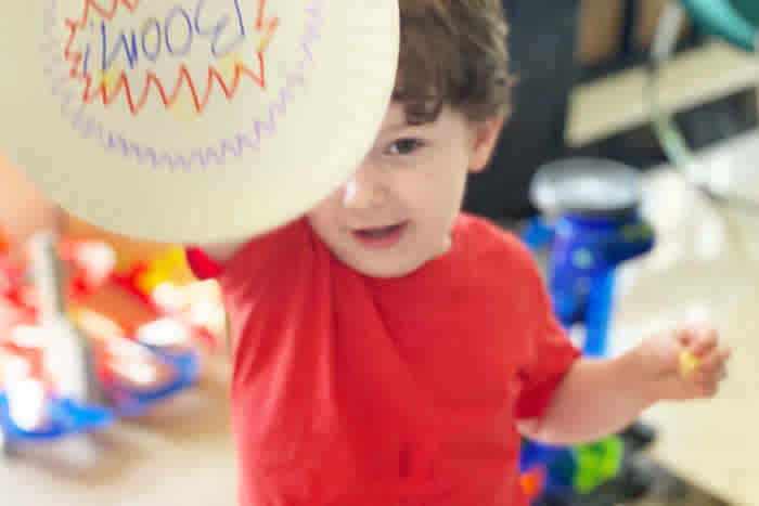 Hand Paddle Balloon Toss - QiDZ