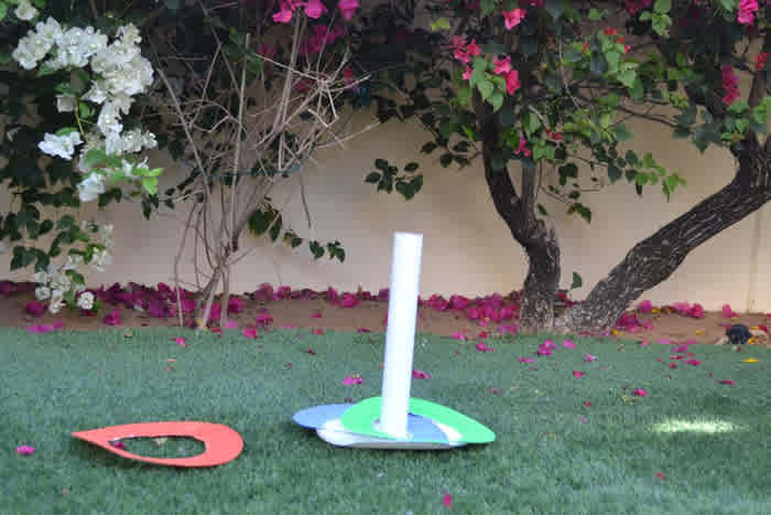 Paper Plate Toss Game - QiDZ