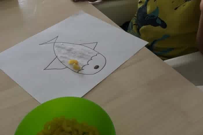 Pasta Fish Craft Idea by Shibi - QiDZ