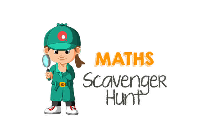 Maths Scavenger Hunt FREE Printable - QiDZ