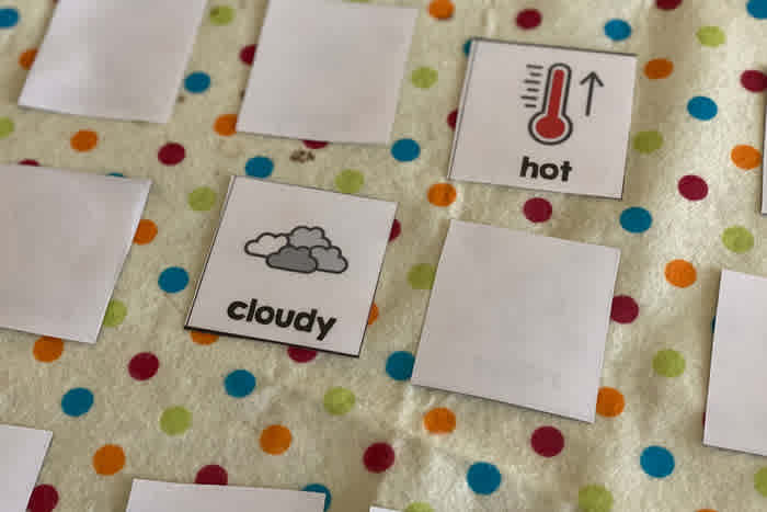 Weather Memory Game FREE Printable - QiDZ