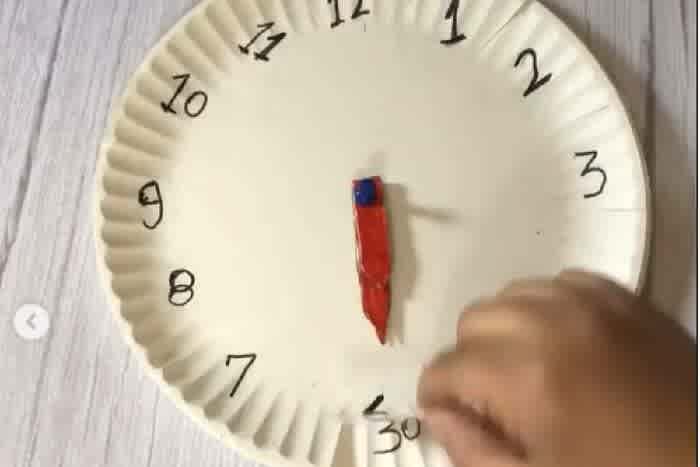 DIY: Paper Plate Clock - QiDZ