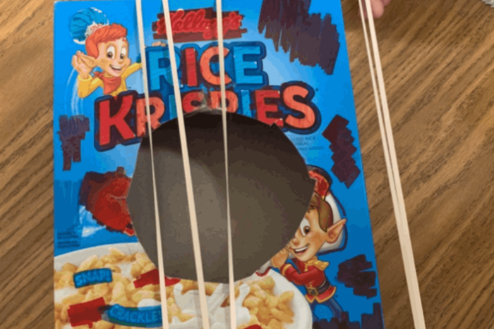 Playable Cereal Box Guitar - QiDZ