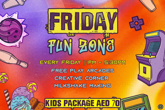 Friday Fun Zone at Central Abu Dhabi - QiDZ