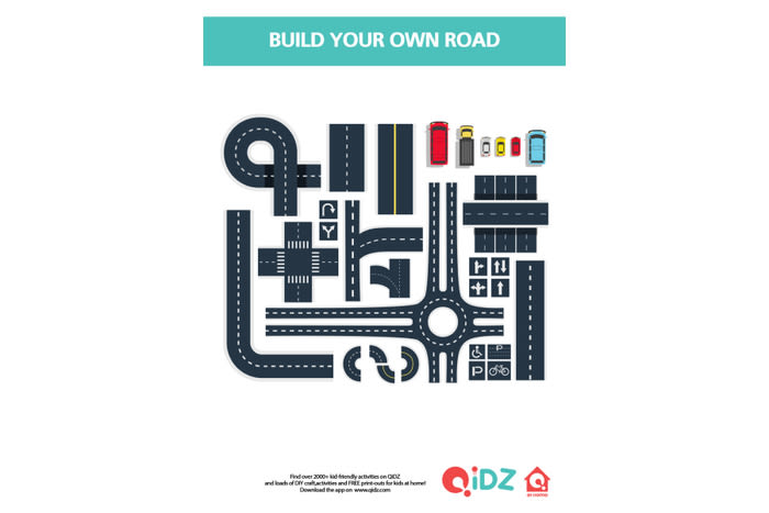 Road Cut Outs- PRINTABLE - QiDZ